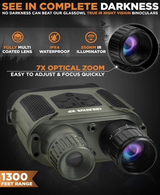 7 Best Night Vision Goggles for Hunting - Outdoor Optics Gear