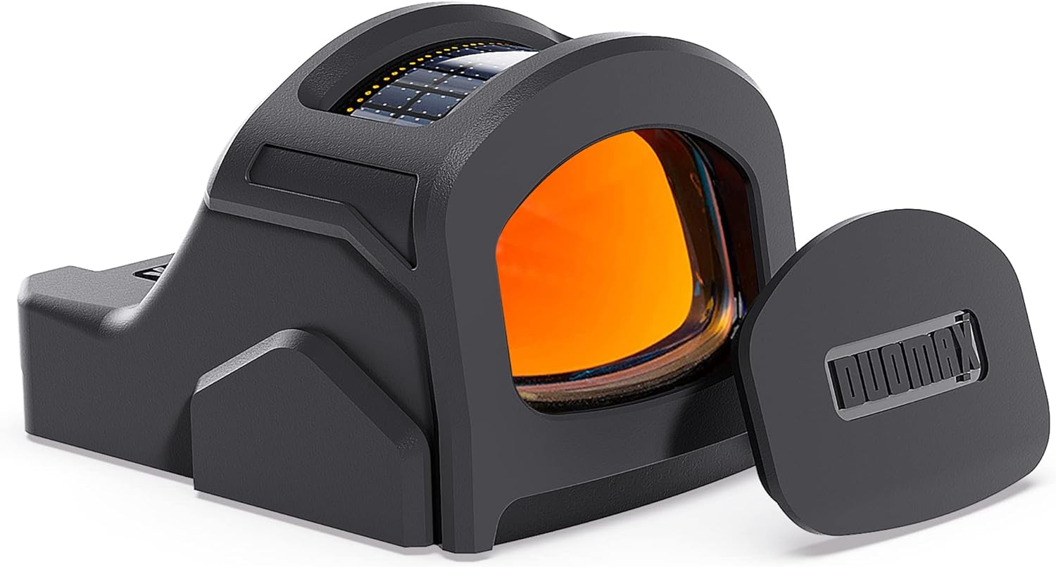 5 Best Solar Powered Red Dot Sights - Outdoor Optics Gear